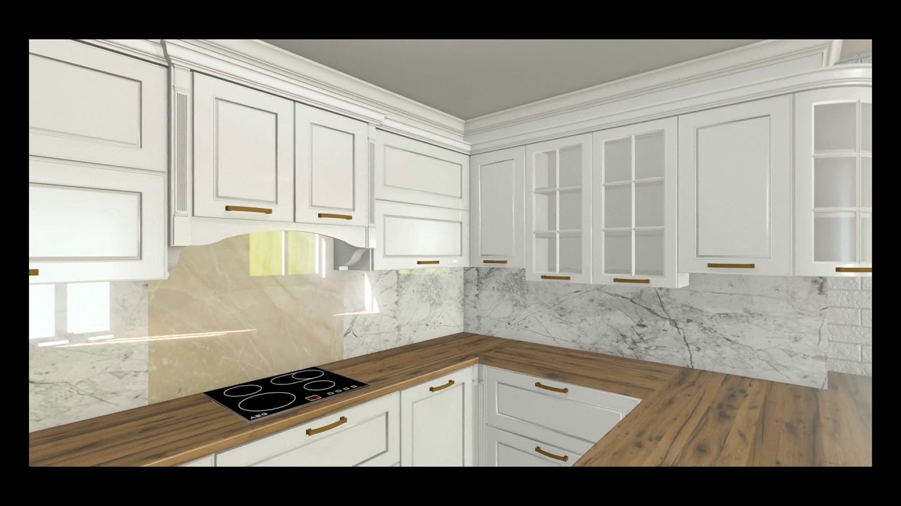 Chief Architect X12 Rendering - Kuzhinë ( Stili Neo - Klasik ) - YouTube