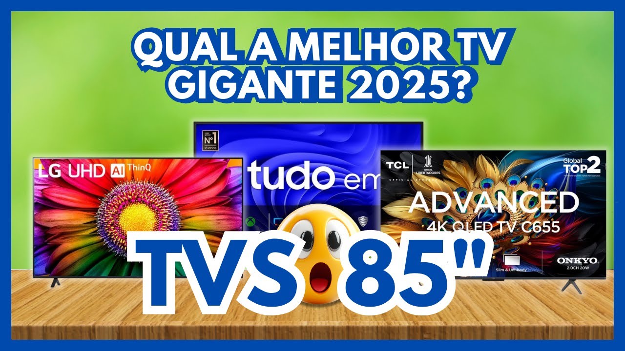 🔥MELHOR SMART TV DE 85'' 2025 SE SURPREENDA/TV 85 POLEGADAS QUE OFERECE ...