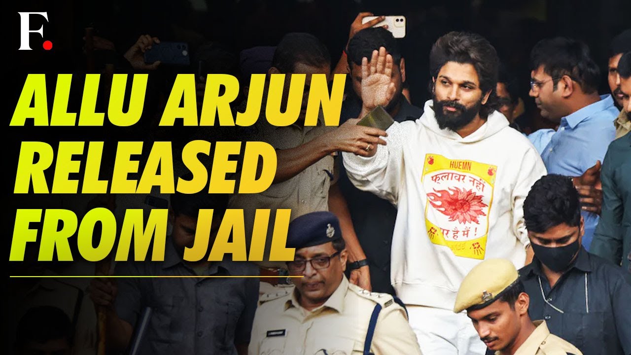 Indian Actor Allu Arjun Released From Prison Over "Pushpa 2" Premire ...