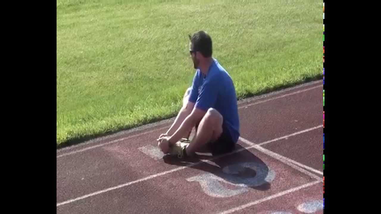 John Baker Runs the Sterling Track and Wins! - YouTube