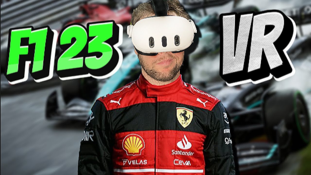 F1 23 VR, GAMEPLAY CON META QUEST 3 Y VIRTUAL DESKTOP; ¿ESTARÁ ...