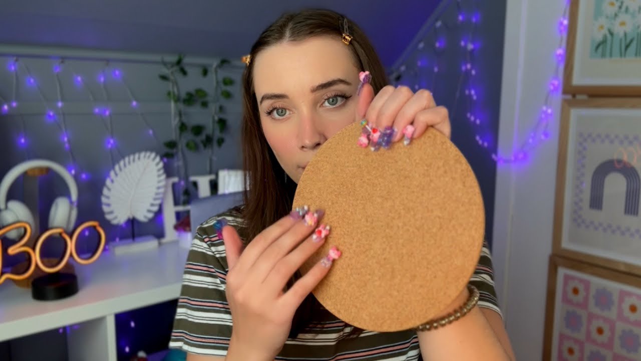 SCRATCHING ONLY ASMR with some tracing to put you into a deep sleep 😴 ...