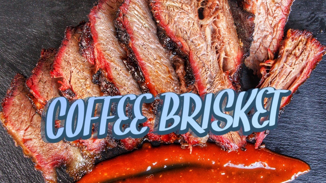 SMOKED COFFEE BRISKET with ESPRESSO-CHILI-BBQ-SAUCE - english BBQ-Video ...