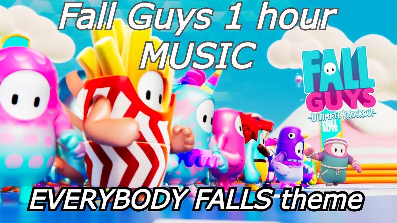 Fall Guys music 1 hour (EveryBody falls theme & soundtrack) - Fall Guys ...