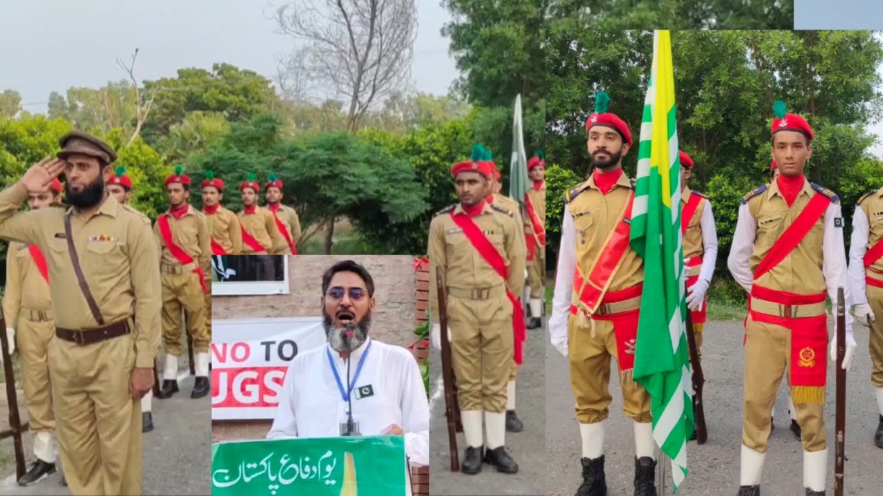 Pakistan Defence Day Special | Al-Mujahid Force Parade | Honoring ...