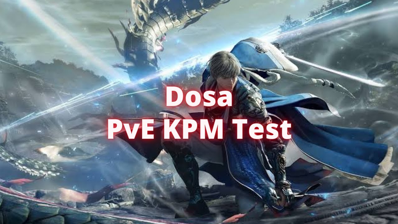 Dosa PvE KPM Test - Black Desert Mobile Kr - YouTube