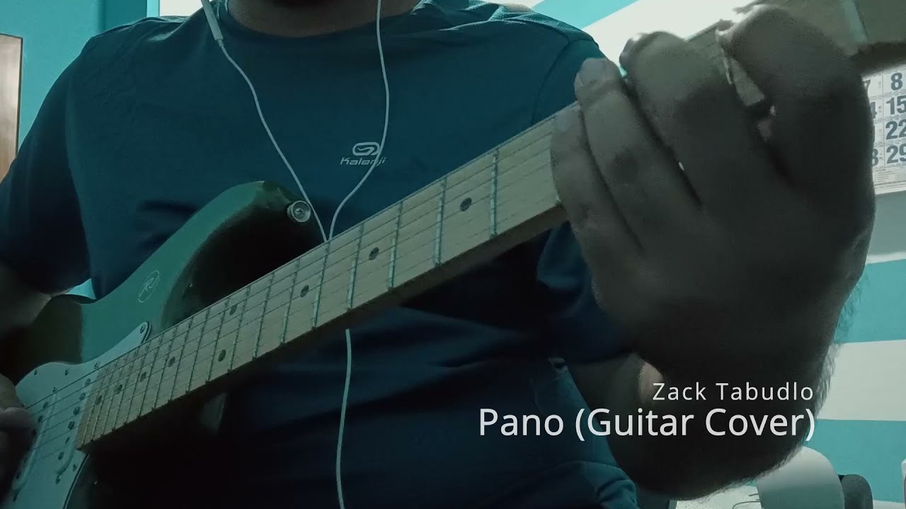 Pano by Zack Tabudlo Guitar Cover - YouTube