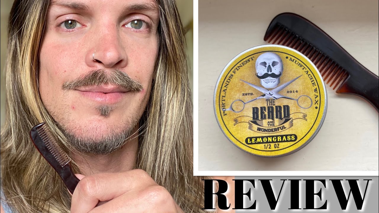 SAM KOZ | The Beard and The Wonderful Lemongrass Moustache Wax REVIEW ...