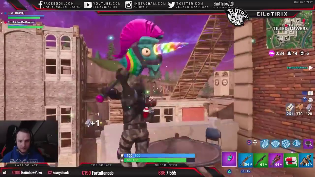 ELoTRiX RASTET AUS # Rage Fortnite feat MontanaBlack - YouTube