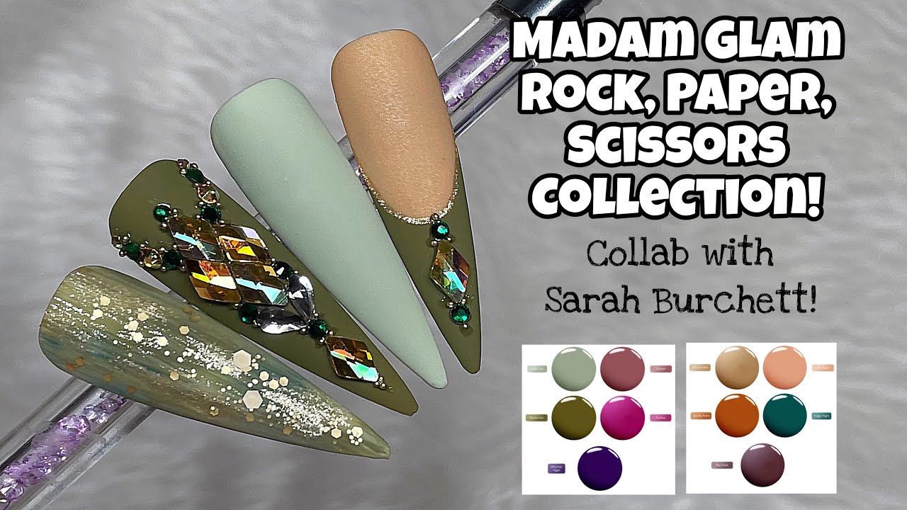 Madam Glam Rock, Paper, Scissors Collection | Collab with Sarah ...