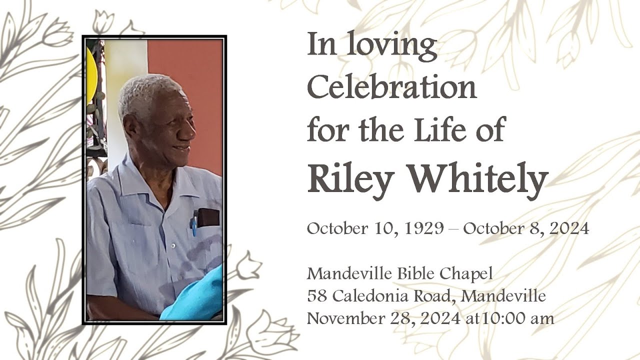 Thanksgiving Service for the Life of Riley Whitely | November 28, 2024 ...