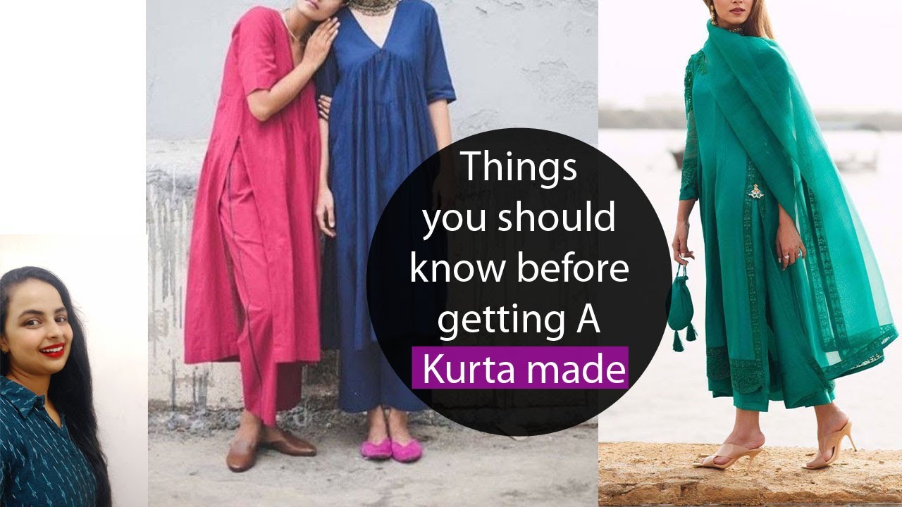 Getting a new Kurta made? Go through this basic Kurta Guide - YouTube