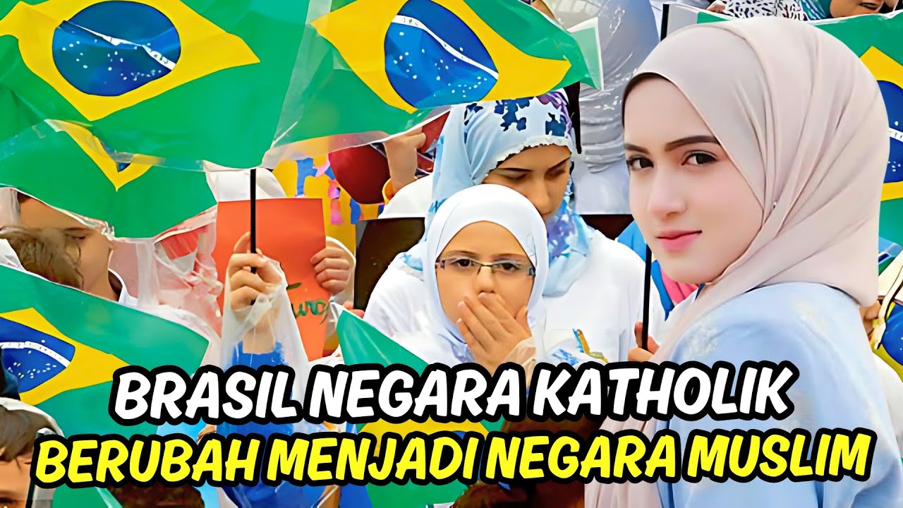 BRAZIL DISERBU BANYAK MUALAF, BERKEMBANGNYA ISLAM DI NEGERI SAMBA - YouTube