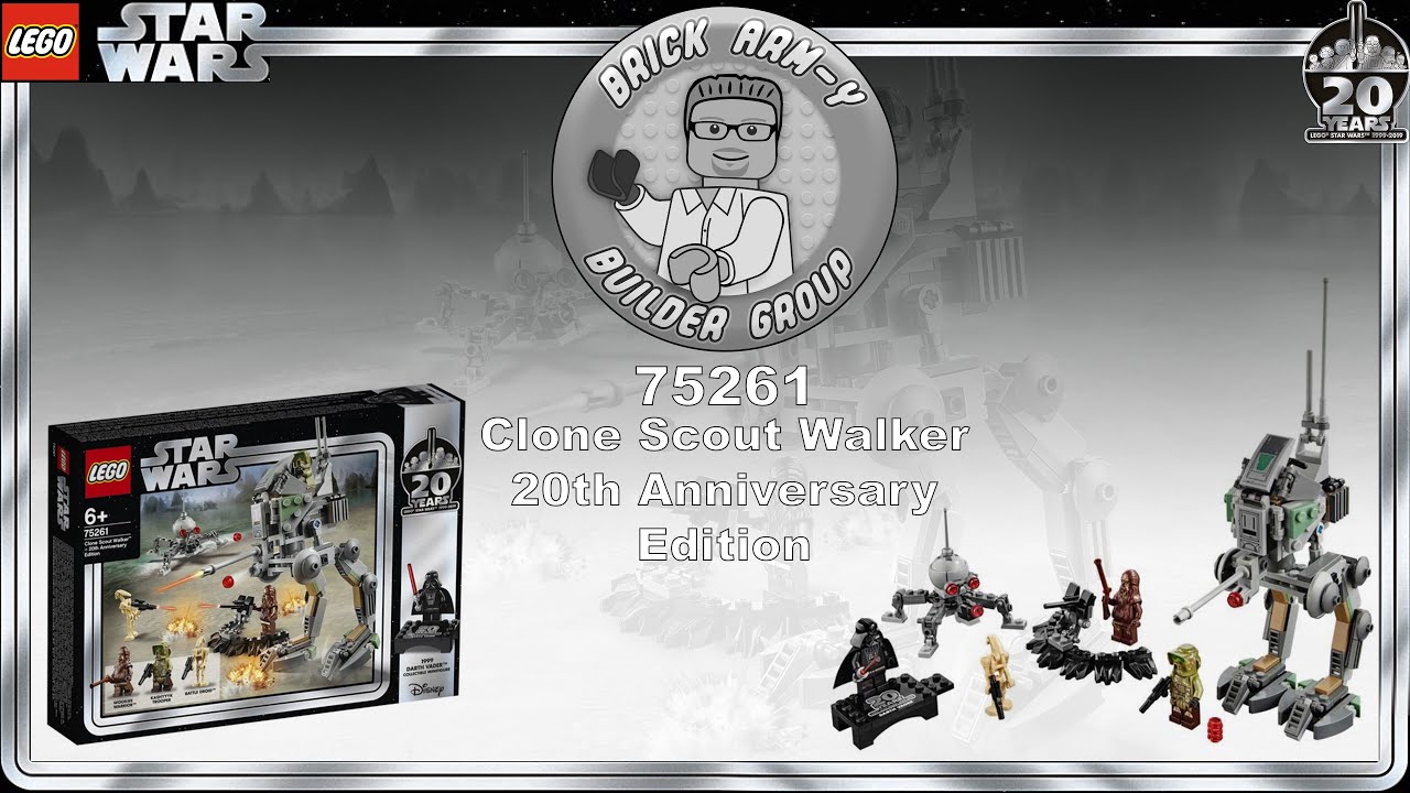 Lego Star Wars 75261 Clone Scout Walker – 20th Anniversary Edition ...