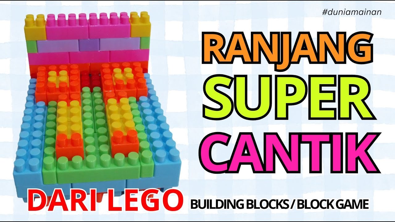 ASMR | Let’s Build a Pretty LEGO Bed! 💖 | Fun LEGO Tutorial | Lego ...