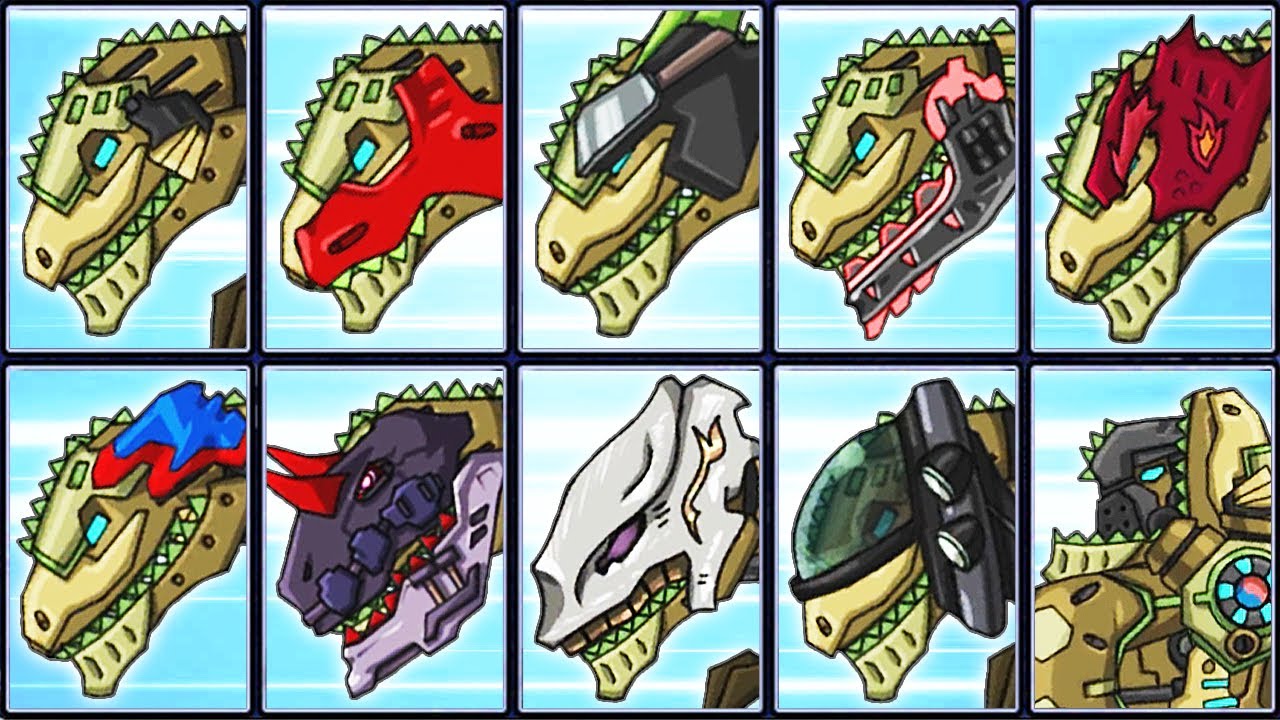 Dino Robot Infinity: Giganotosaurus 10 Skins | Eftsei Gaming - YouTube