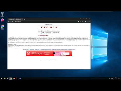 Windows 10  Dış ip Adresi Öğrenmek