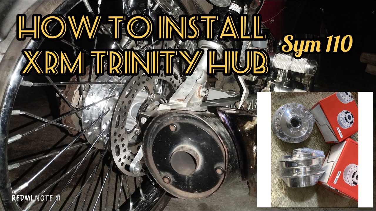 Tips/idea. Paano mag install nang Xrm trinity hub sa SYM 110. Hane TV ...