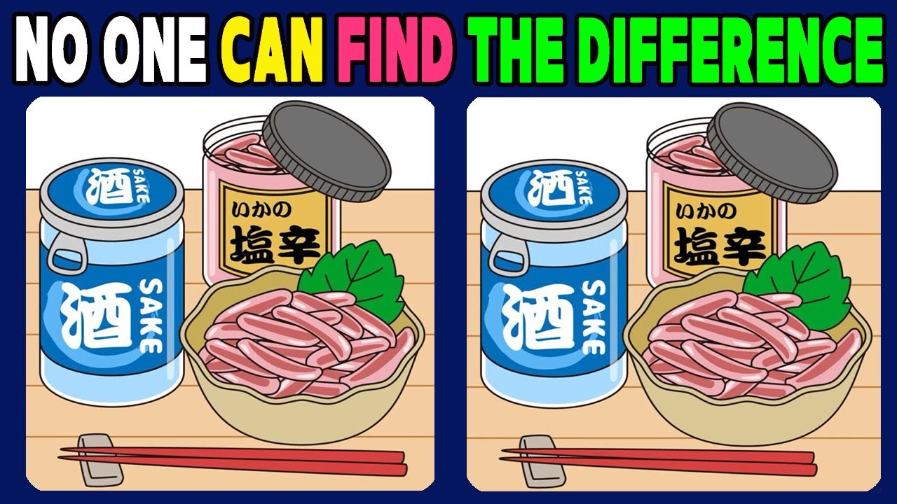 Find the Difference: No One Can Find The Difference 【Spot the ...
