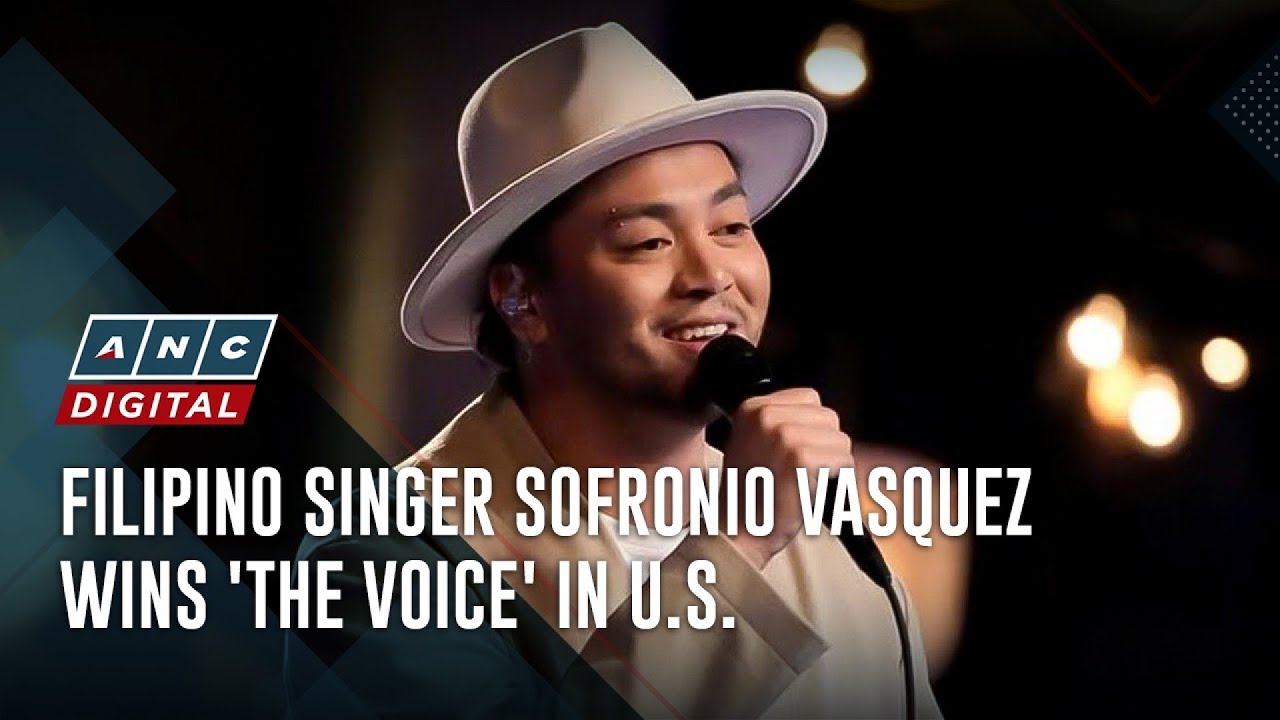 Filipino singer Sofronio Vasquez wins 'The Voice' in U.S. | ANC - YouTube