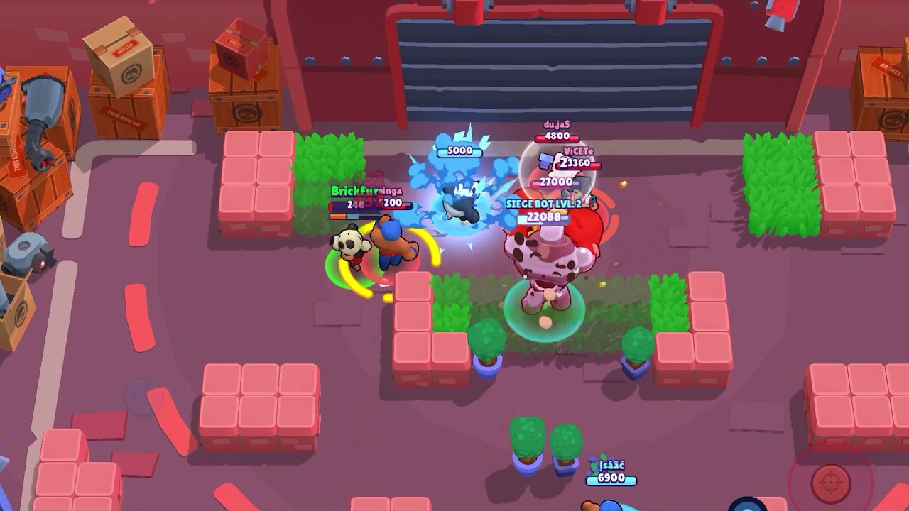 Brawl stars Siege Epic Win (80%+) iPad - YouTube