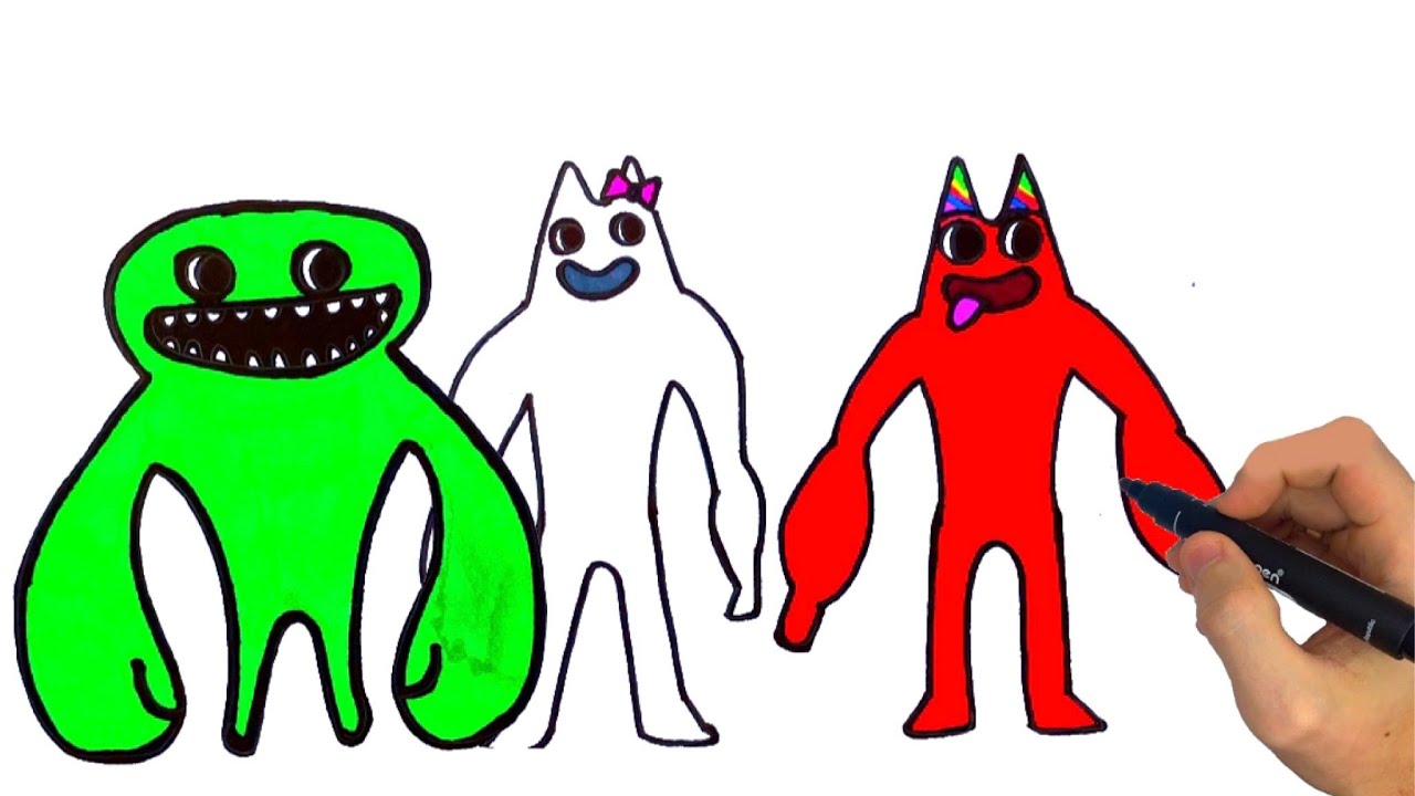 How to draw Ban-ban | Drawing Ban-ban | Draw a Ban ban | Part 1 - YouTube