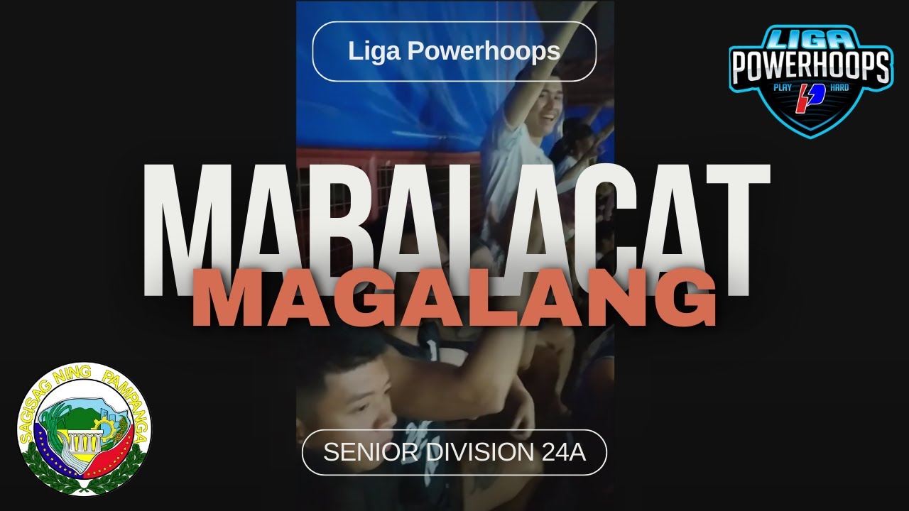 Liga Power Hoops 2023 (Senior 24A) Pampanga Intertown Magalang vs ...