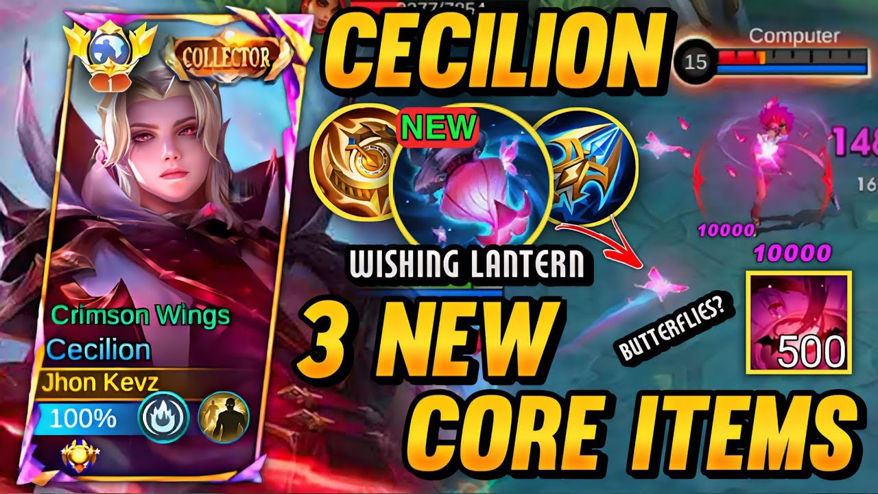 CECILION 3 NEW CORE ITEMS FOR S33 |THE NEW META HAS COME | TOP GLOBAL ...