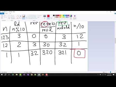 31. PF - Algorithm to Reverse a Number | Divide and Conquer | Part 1 - YouTube