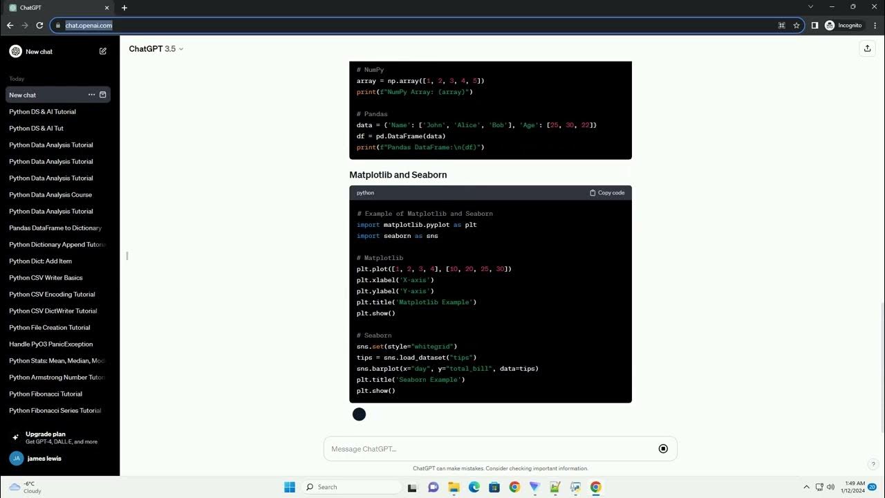 python for data science ai development final exam answers - YouTube