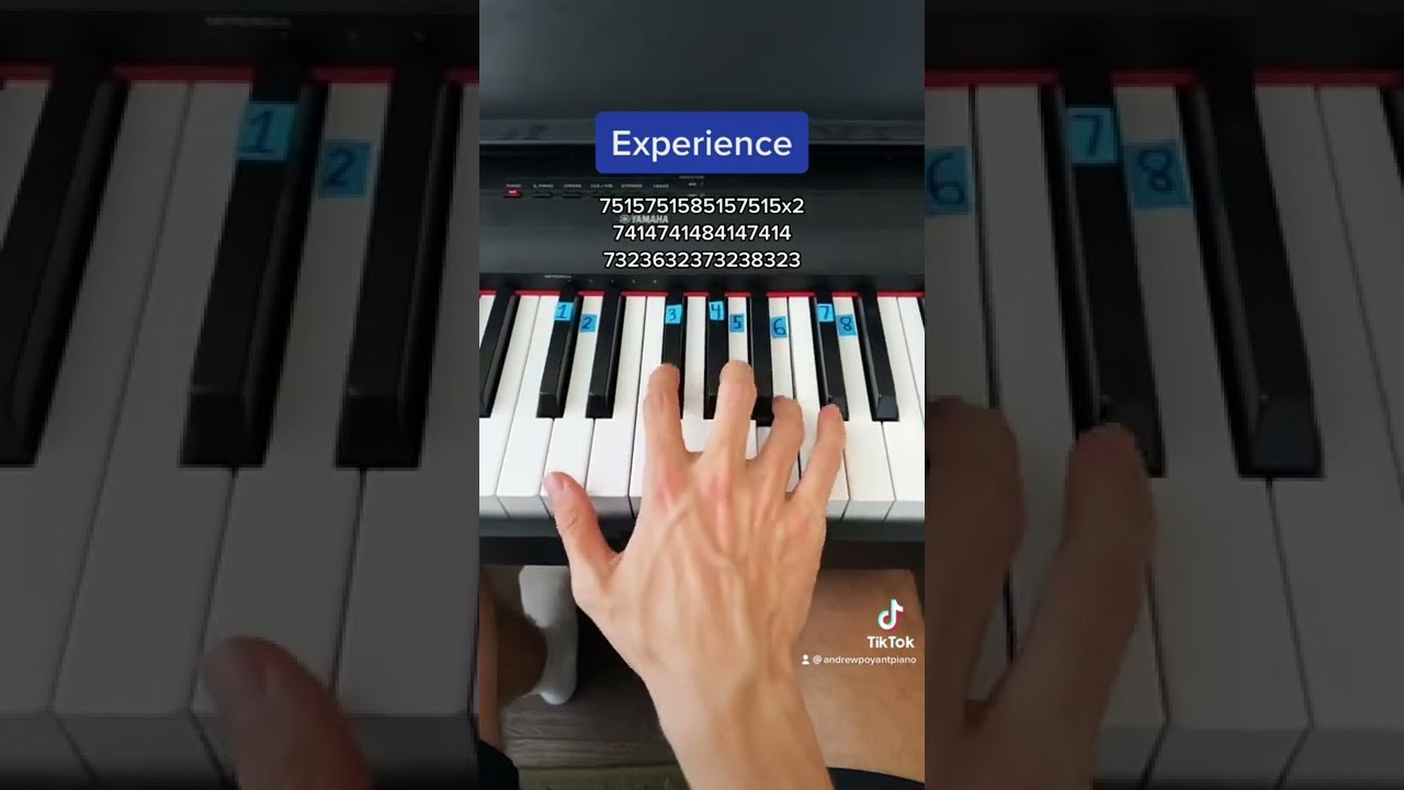 Experience - Ludovico Einaudi easy piano tutorial! - YouTube