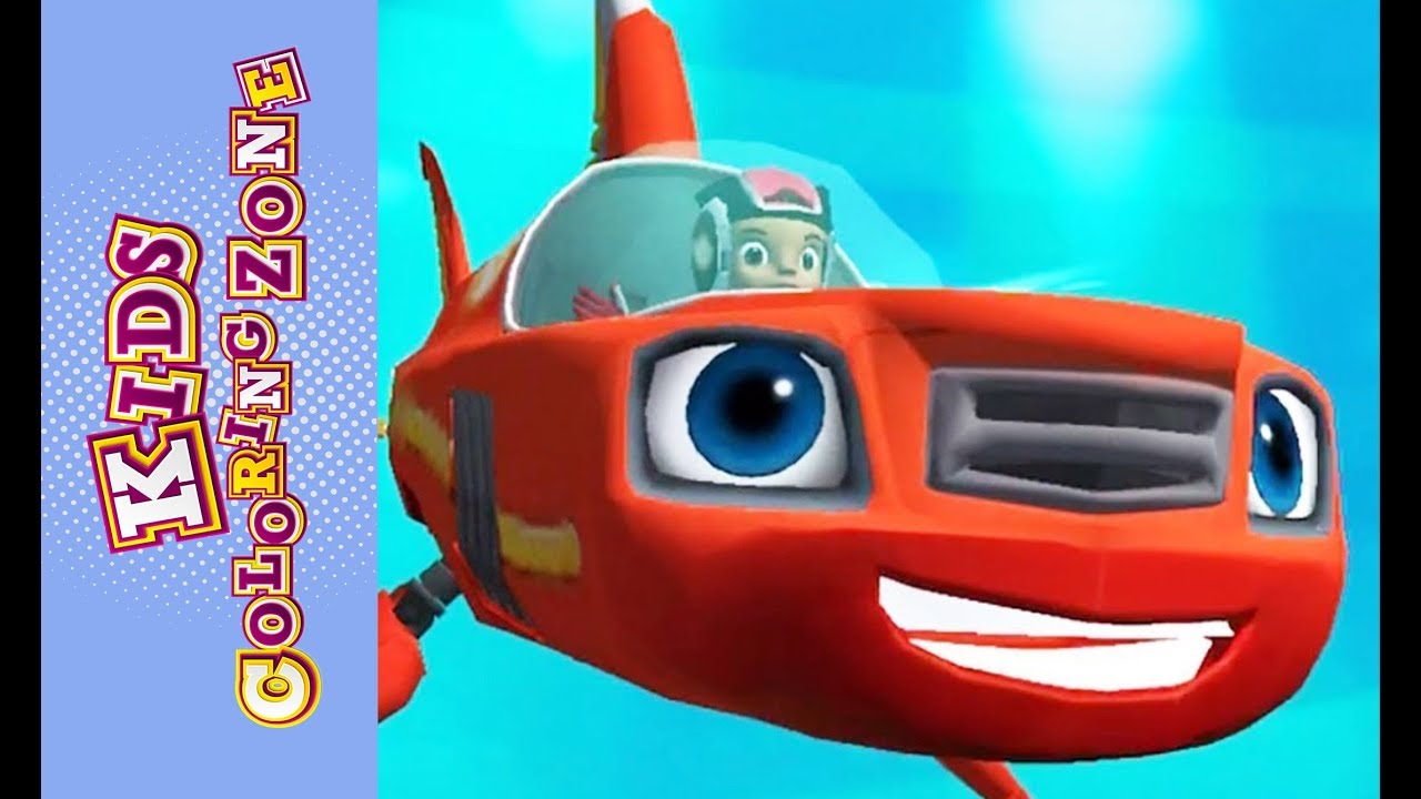 Blaze and the Monster Machines - Blaze and Shark Monster Machines ...