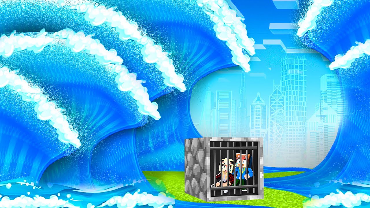 XXL BUNKER VS. 200m TSUNAMI! - YouTube