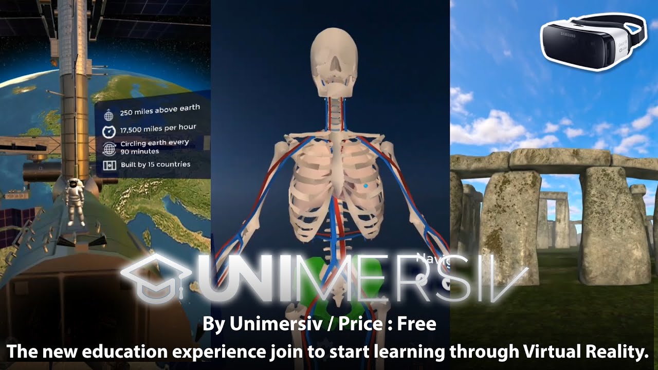 Unimersiv for Saumsung Gear VR - Start learning through in VR 3D ...