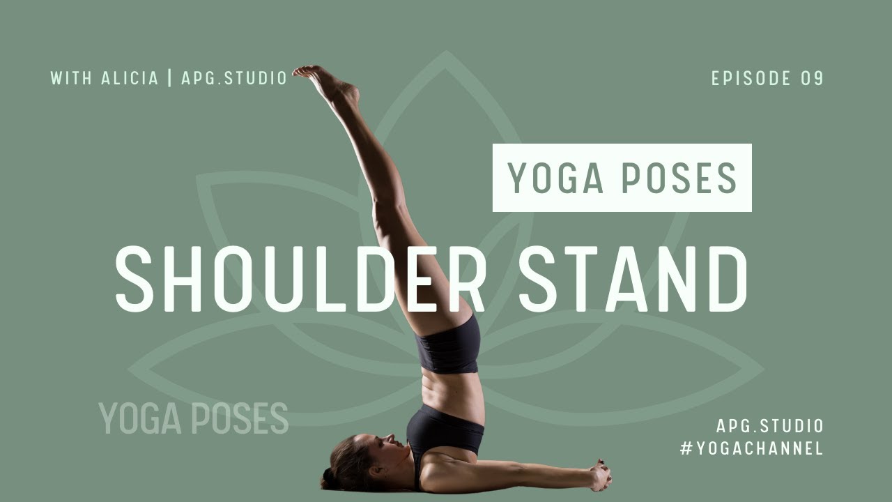 Shoulder Stand Pose Yoga for Beginners - YouTube