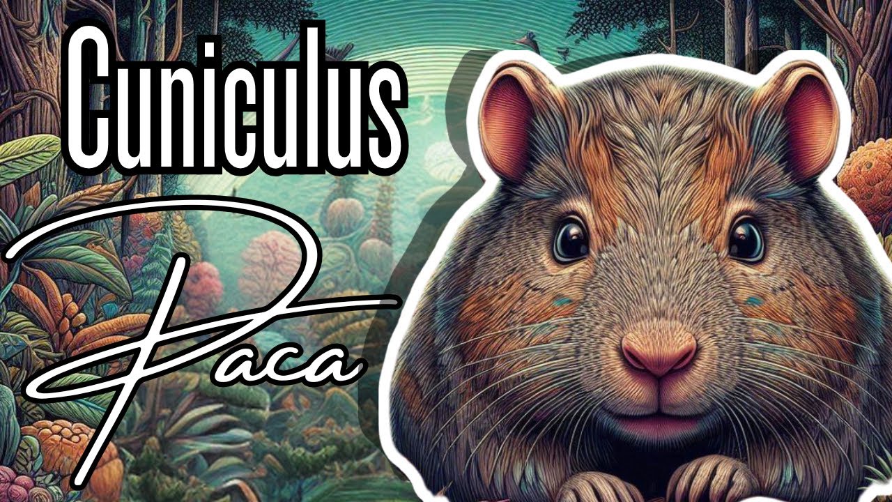 🐁🎍 Conoce al Paca Manchada: [Cuniculus Paca] – ¡El Roedor Gigante ...