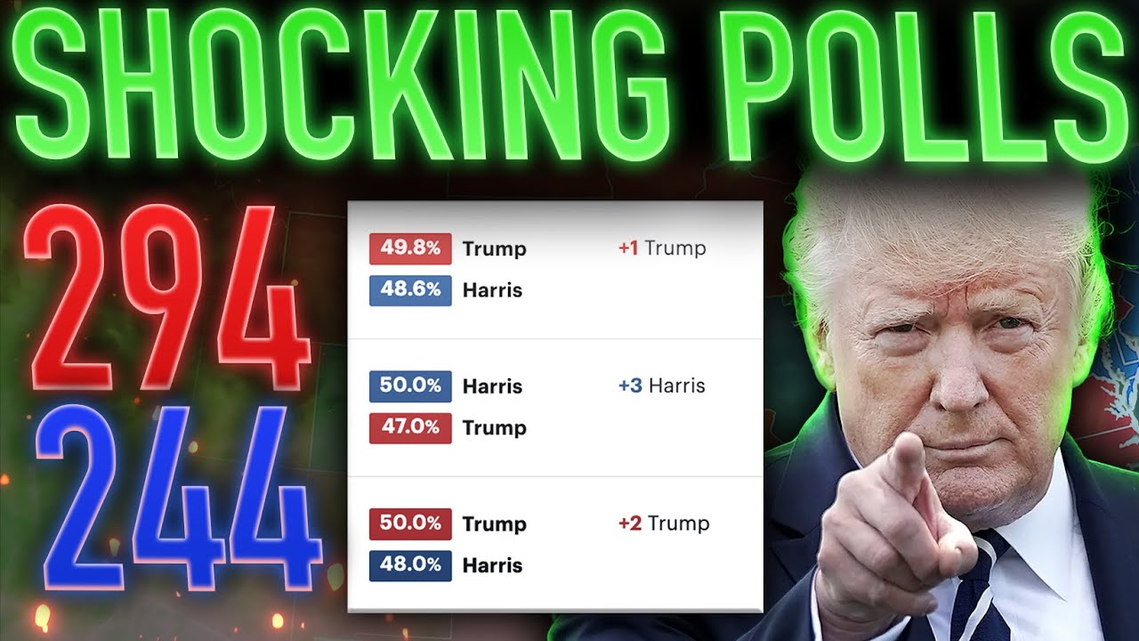 Trump SKYROCKETS In Latest State Polling (2024 Election Map Based On ...