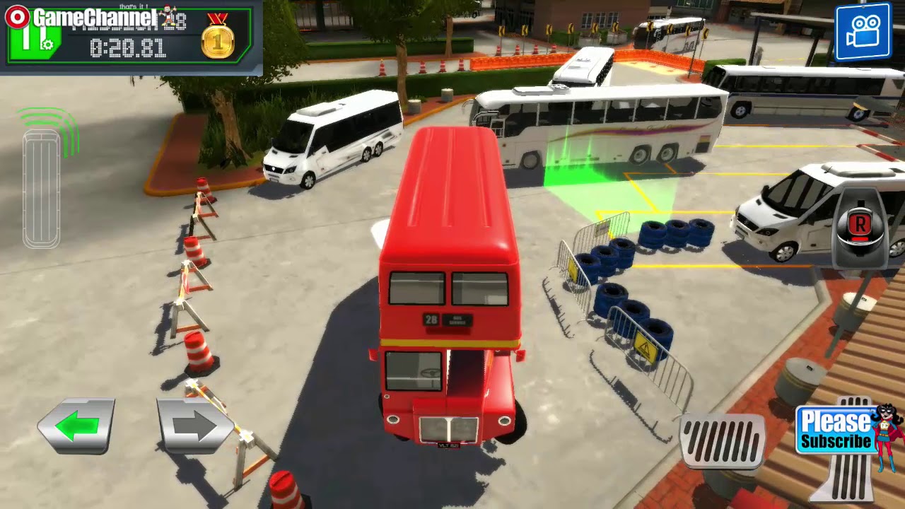 Bus Station Learn to Drive / Bus Simulator Games / Bus Parking ...