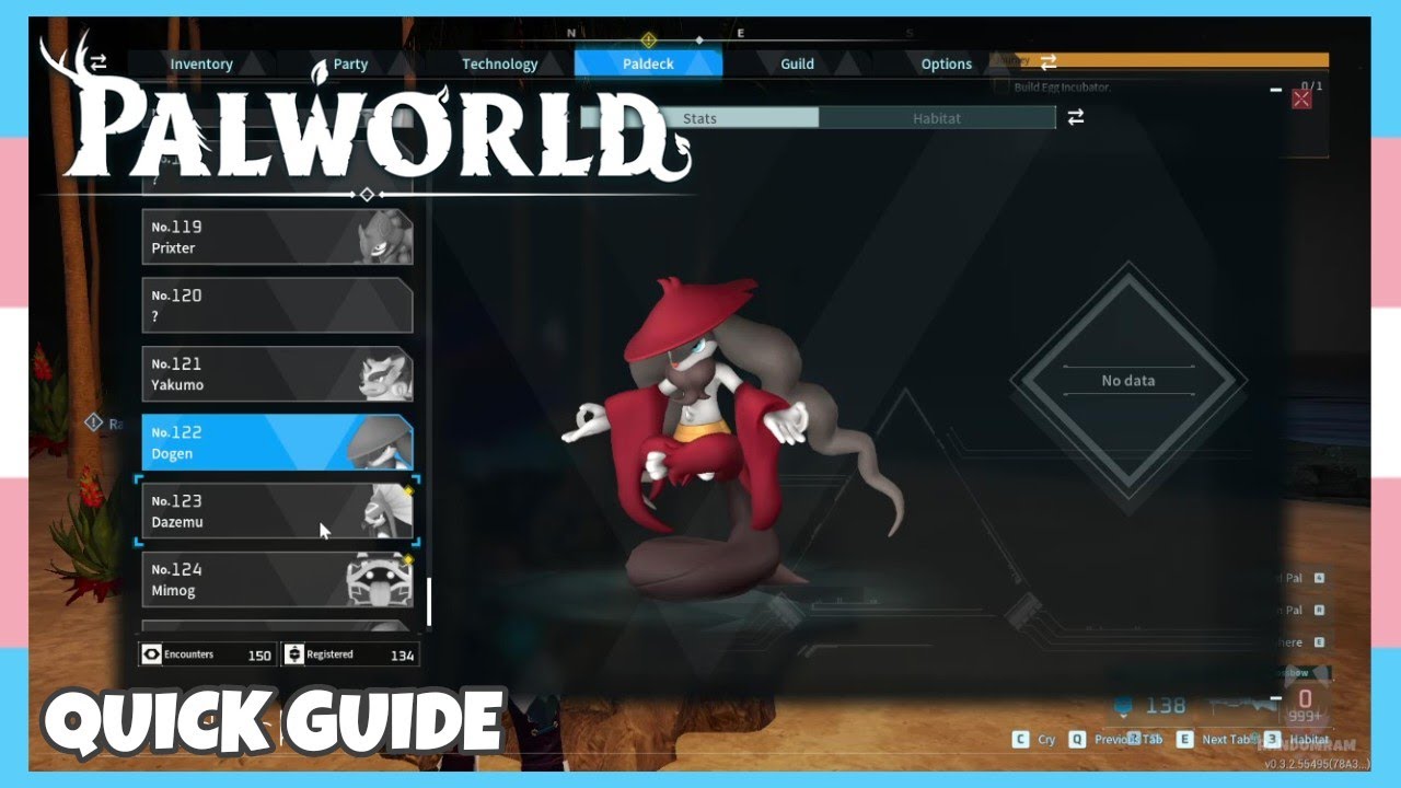 Where To Catch Dogen In Palworld *Sakurajima Update* | Location Quick Guide - YouTube