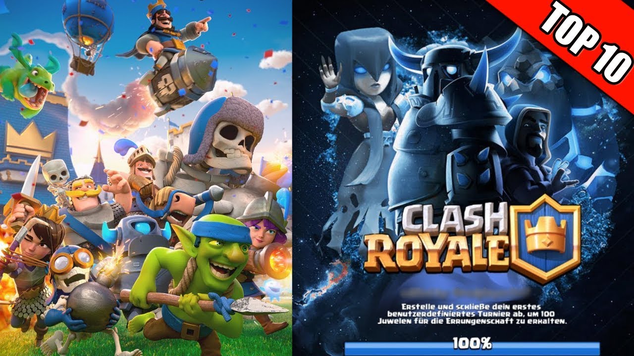 Clash Royale - NEW Top 10 BEST Loading Screens! - YouTube