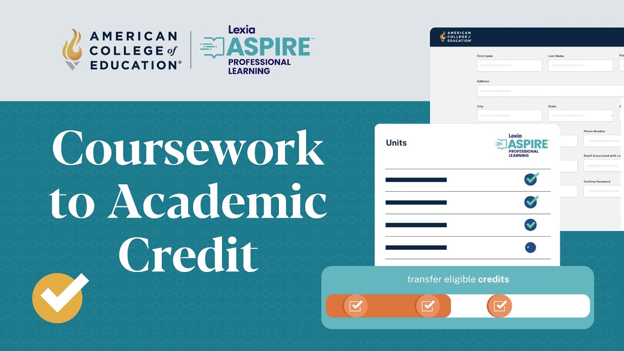 3 Easy Steps to Academic Credit with ACE - YouTube