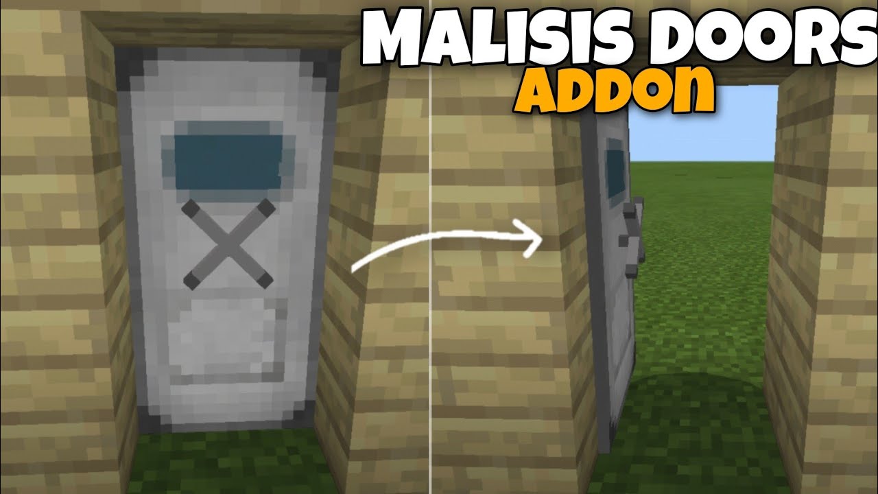 Increibles 👉 PUERTAS Con Animación! Malisis Doors BETA 2 Para Minecraft ...