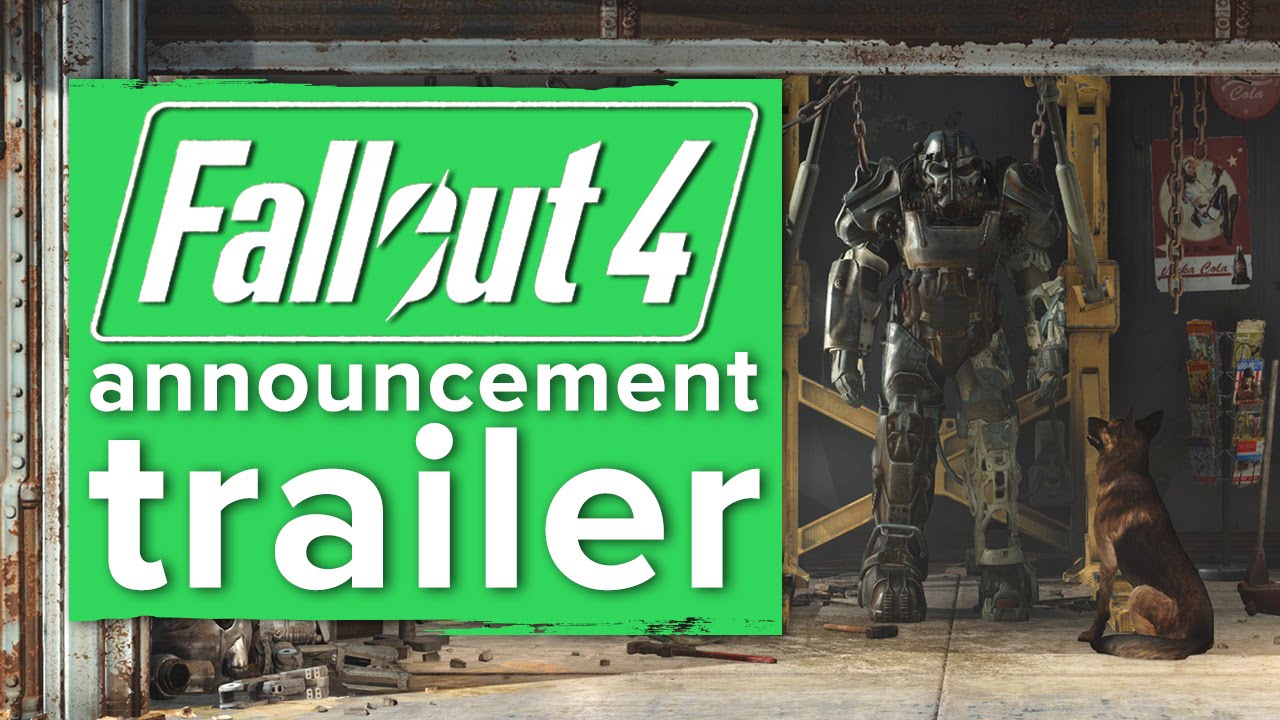 Fallout 4 announcement gameplay trailer - YouTube