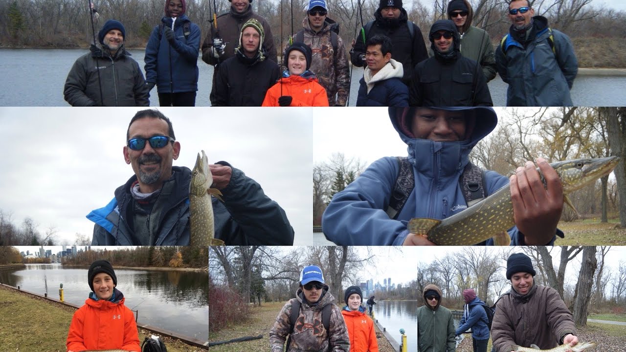Toronto Fishing for Pike on the Toronto Islands - 2016 - YouTube