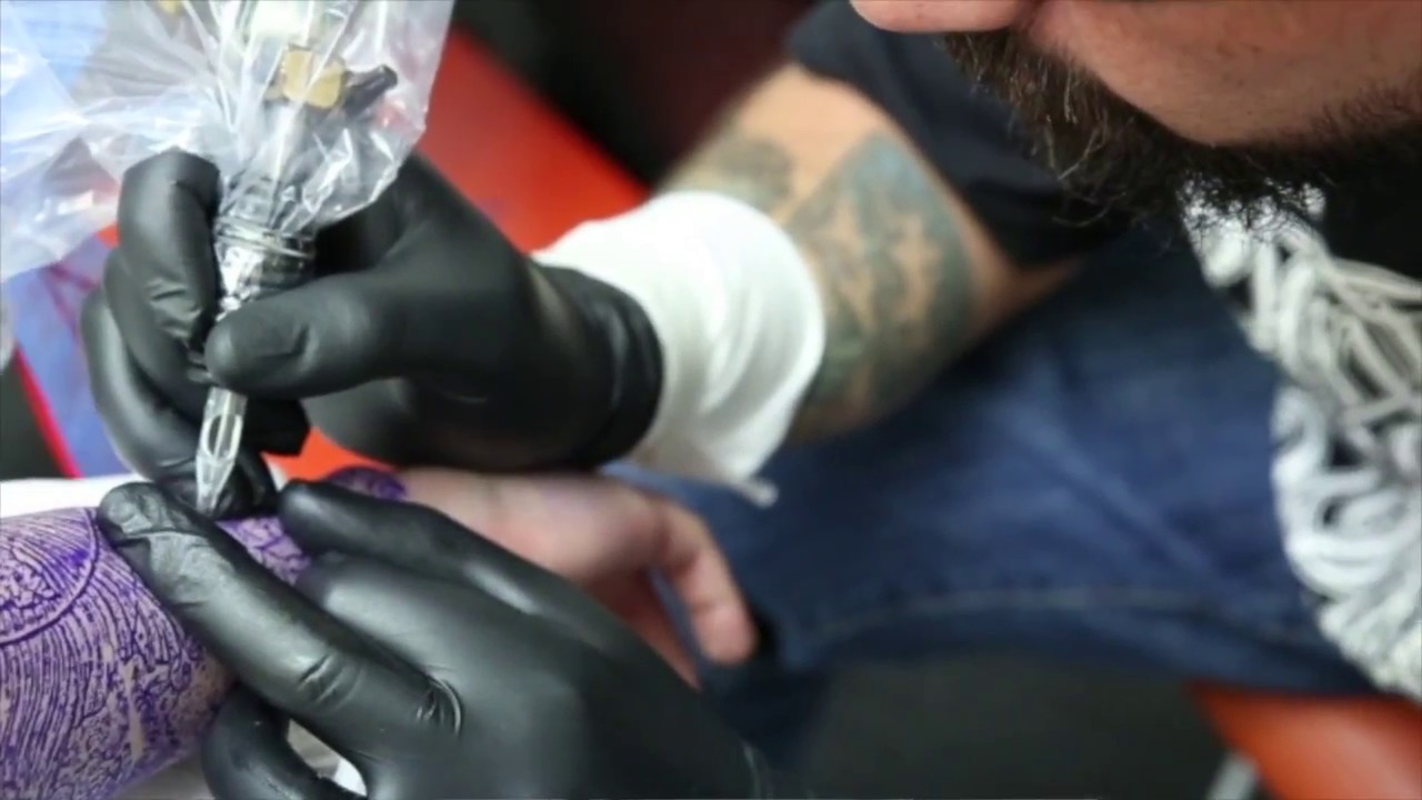 Custom Tattoo Artist Gabriel Cece - YouTube