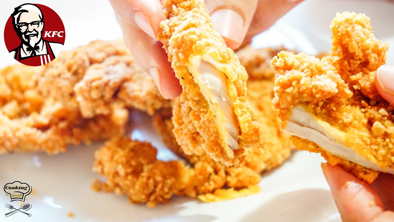 RECETTE POULET MAISON FAÇON KFC / Fried Chicken KFC at Home - YouTube