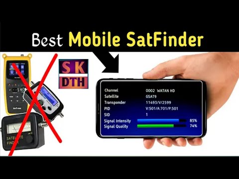 Best Mobile SatFinder app for dish Antenna setting satellite finder ...