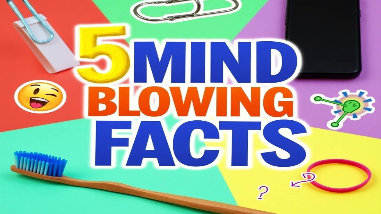 5 Mind Blowing Facts About Everyday Objects - YouTube