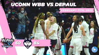 UConn Women's Basketball Triumphs over Depaul, 84-60 by @UCTV - eDayFm