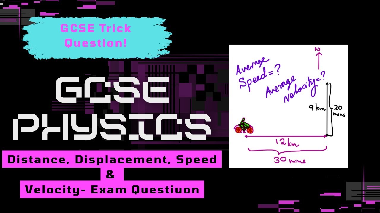 Mastering Motion: Distance, Displacement, Speed & Velocity | GCSE ...